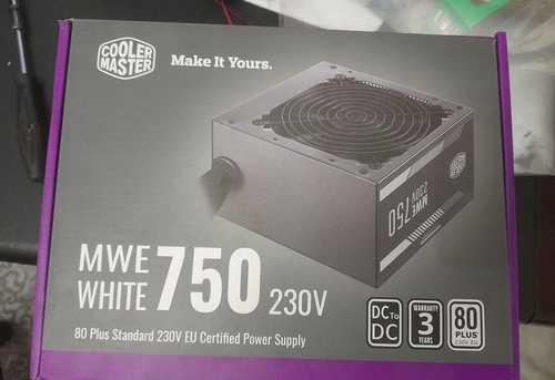 Блок питания Cooler Master MWE 750 white - V2 MPE