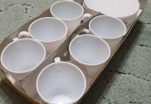 Чайный набор luminarc feston (6 кружек с блюдцами)
