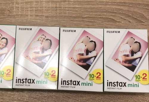 Картриджи для instax mini пленка Fujifilm