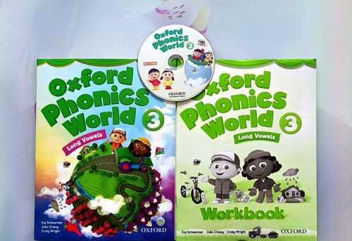 Oxford Phonics World 3 + CD Новый