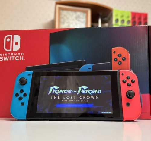 Nintendo switch v2 прошитый