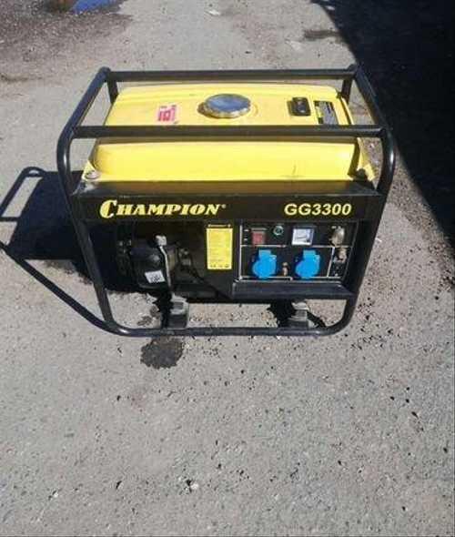 Бензиновый генератор Champion G3300