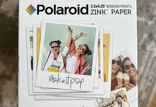Фотобумага Polaroid POP Zink Paper, 3.54.25