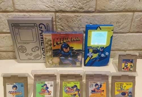 Mega Man Game Boy pack, полный комплект, все части