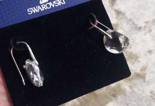 Серьги Galet Галет Swarovski оригинал