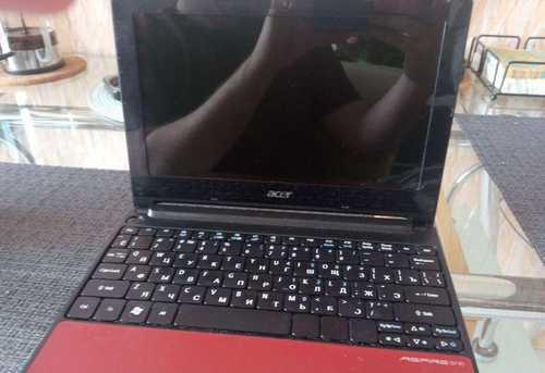 Ноутбук acer aspire one