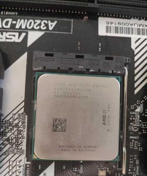 Процессор AMD A10 8770 PRO, 3.5ггц, SocketAM4, OEM