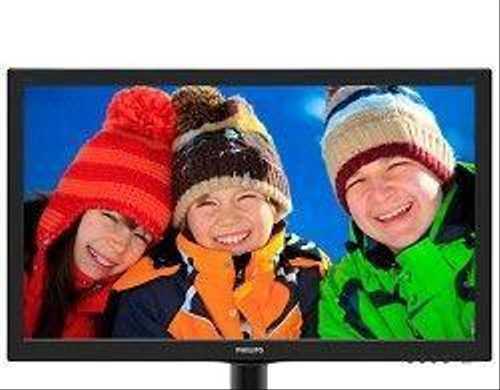 LCD philips 21.5" 223V5lhsb (00/01) черный TN 1920