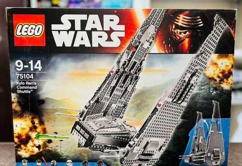 Lego Star Wars 75104 Командный шаттл Кайло Рена