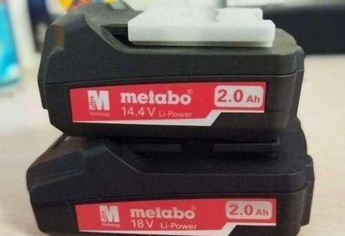 Аккумулятор Metabo 18v и 14v