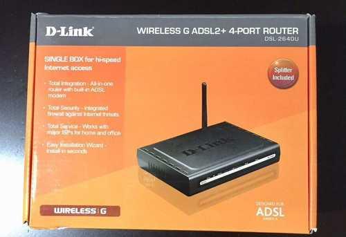 Wi-Fi роутер D-link DSL-2640U