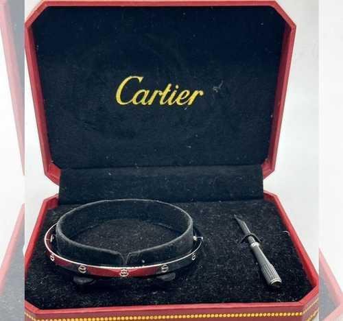 Браслет Cartier love тонкий,размер:17,18,19