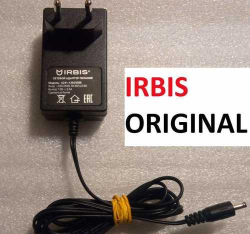 Irbis Original Блок питания, зарядка, адаптер 12V