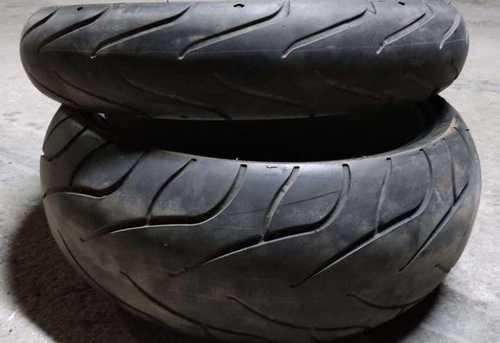 Мотошины Michelin 240/40 18 и 120/70 19