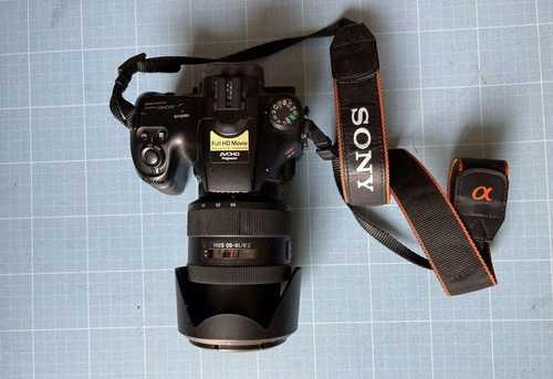 Зеркальный фотоаппарат Sony A57, Sony 16-50mm