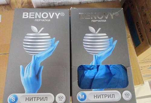 Перчатки медицинские Benovy