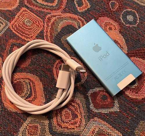 Плеер Apple iPod nano 16Г Blue A1446 Рост