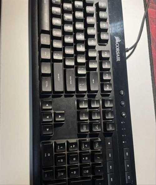 Игровая клавиатура Corsair k55 rgb, мембранная