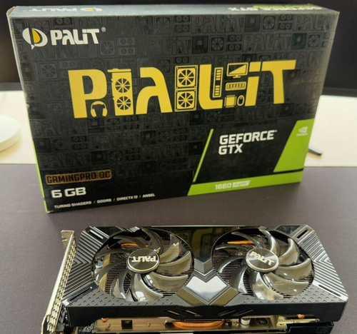 Видеокарта GTX 1660 Super Palit Gaming Pro