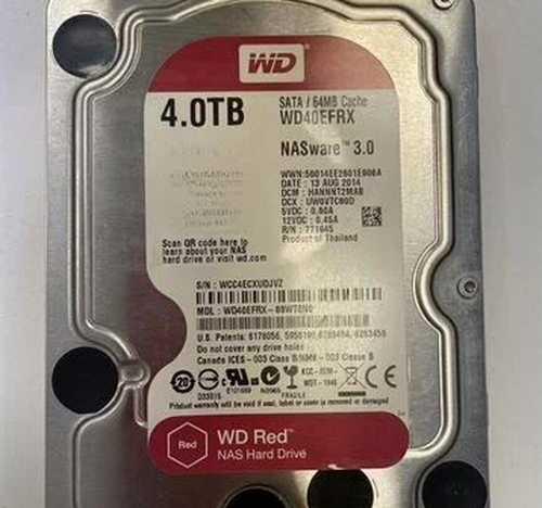HDD 4 tb red