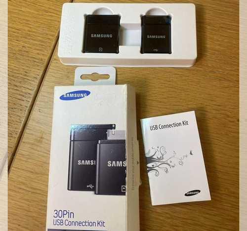 Адаптер Samsung 30Pin USB с карт-ридером