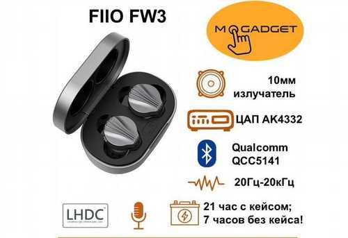 Hi-Fi TWS наушники Fiio FW3 черные