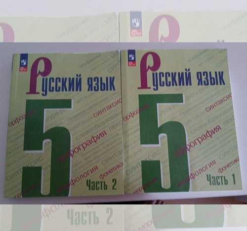 Учебник русский язык 5 класс 2 части