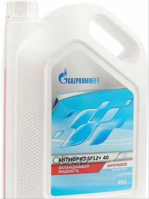 Ож газпромнефть антифриз 40 5 кг красный 242221