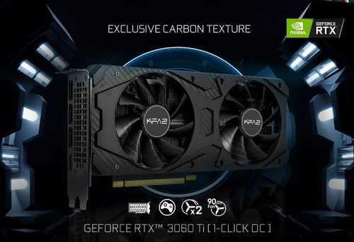 KFA2 GeForce RTX 3060 Ti core идеал б.у 2 года