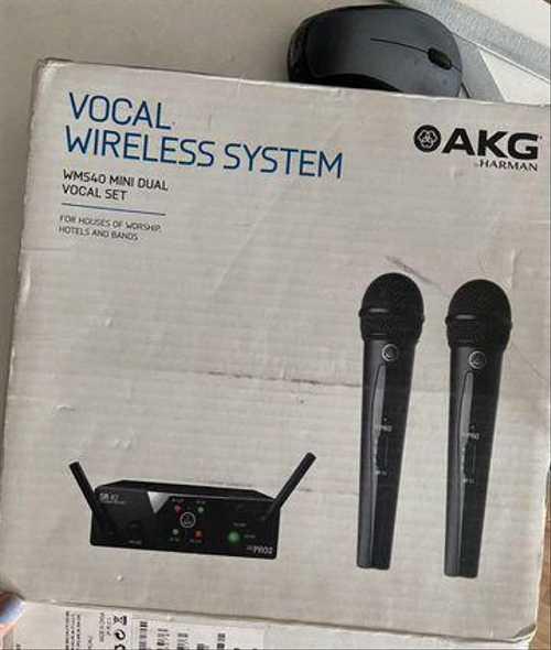 Радиосистема на два микрофона AKG WMS40 Mini2 Voca