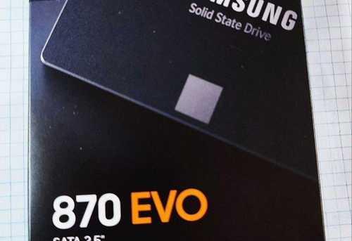 Новый SSD samsung 500 GB