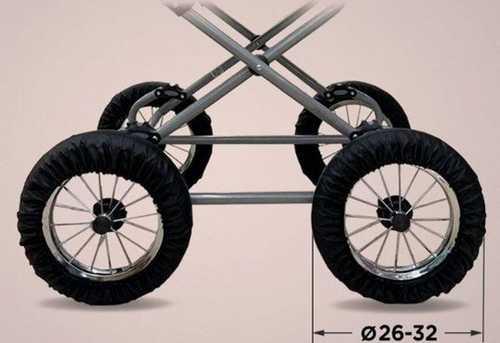 Чехлы на колёса для детской коляски