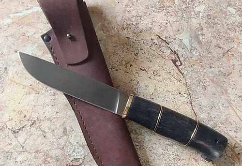Нож кованый "Клык-1" х12мф стаб.карелка проточки