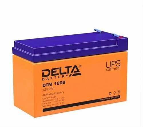 Аккумулятор ибп 12В 9А.ч. delta (DTM 1209) (151