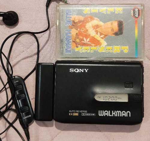 Кассетный плеер sony walkman wm fx70