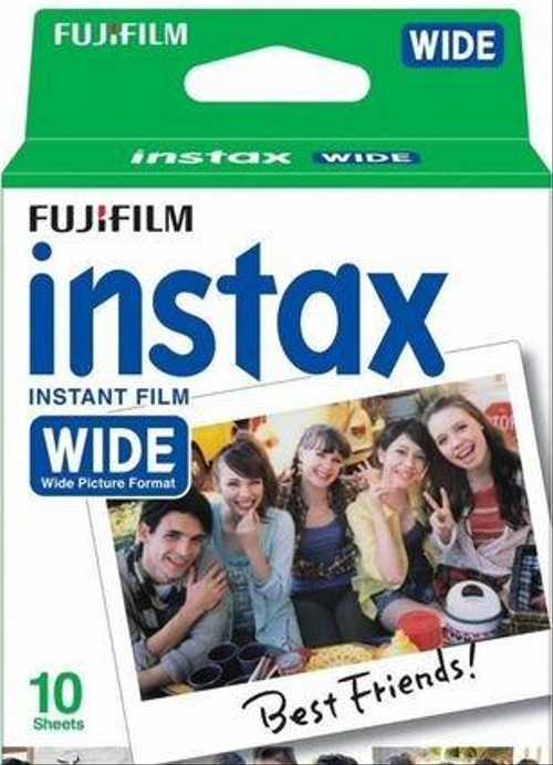 Картриджи Fujifilm Instax Wide, 10 снимков