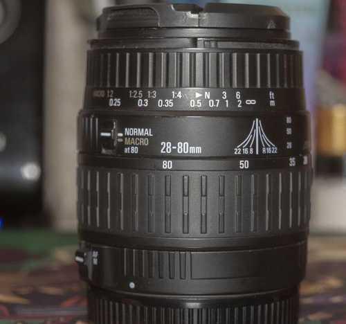 Sigma Zoom 28-80 3.5-5.6 II macro Canon EF