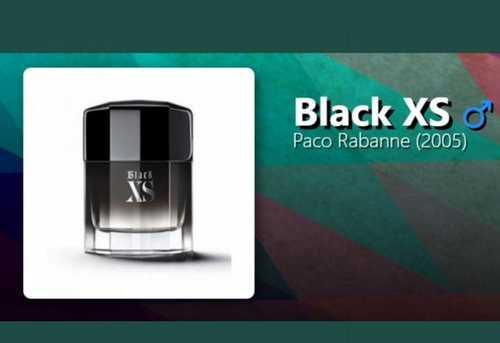 Мужская туалетная вода Black XS Paco Rabanne