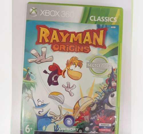 Диск Rayman origins на xbox 360