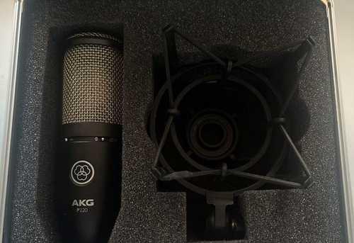 Конденсаторный микрофон akg220