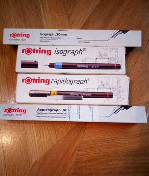 Рапидограф изограф rotring