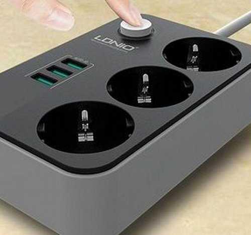 Сетевой удлинитель с 3 USB