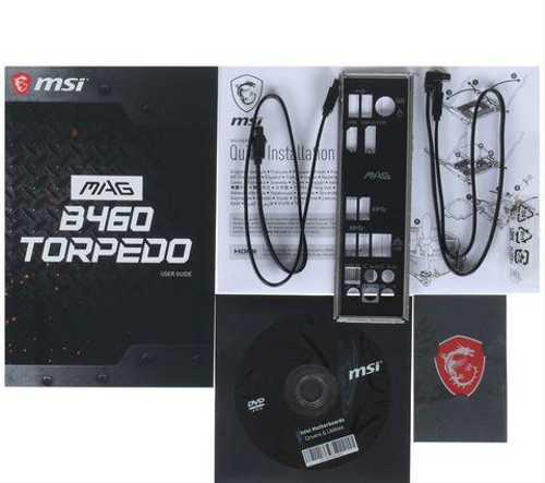 Плата MSI LGA1200 B460 MAG B460 torpedo 4xDDR4 2xP