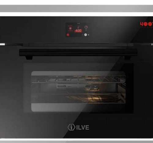 Многофункциональный духовой шкаф ilve 645-sztct4/BK (черный)