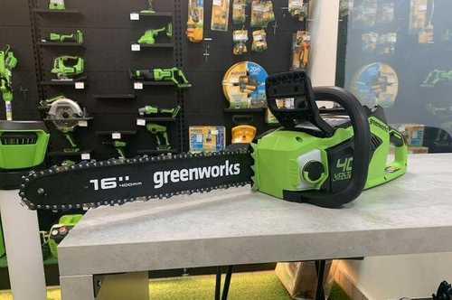 Пила цепная Greenworks GD40CS18 40V 2005807 40см