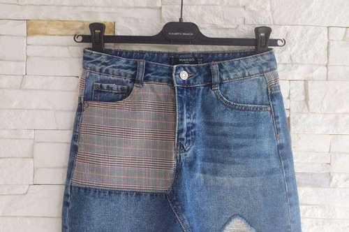 Юбка джинсовая Mango Kids 140 см