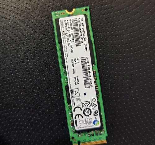 Ssd m2 nvme 256gb