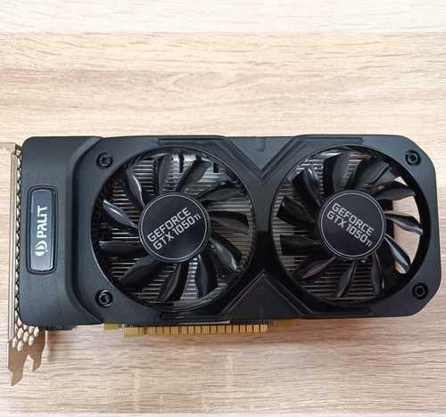 Видеокарта Palit GeForce GTX 1050 Ti dual OC