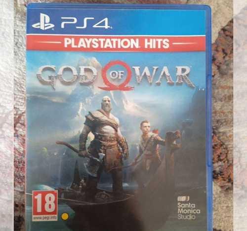 Игра для приставок ps4 God of war