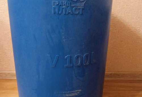 Бочка пластиковая с краном 100 литров